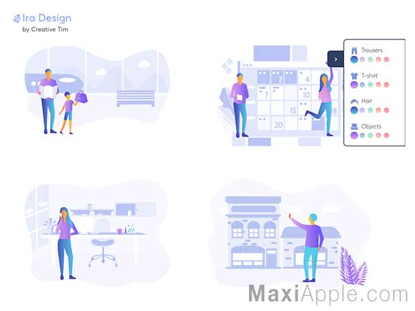 IRA Design, +100 Illustrations SVG et PNG Open Source (gratuit) - MaxiApple