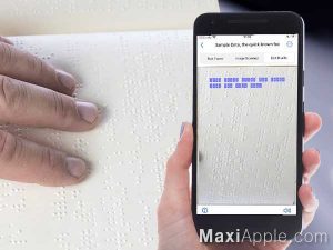Braille Scanner iPhone - Convertir du Braille en Texte (gratuit ...