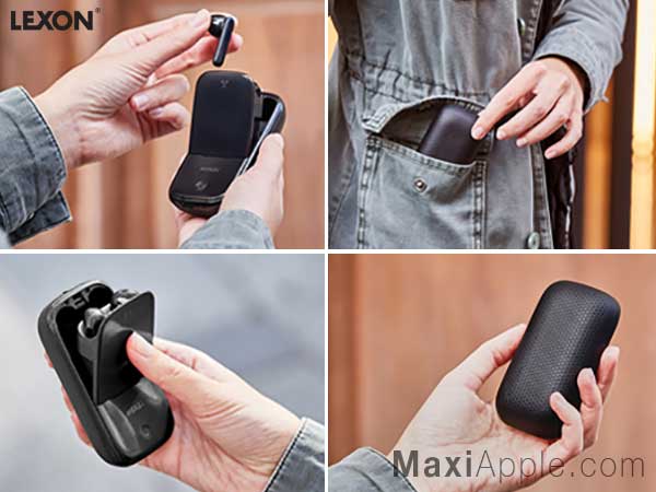 Lexon Speakerbuds, Ecouteurs Bluetooth avec Enceinte - MaxiApple