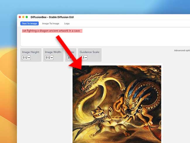 Diffusion Bee Mac - Outil IA qui Transforme 'Texte en Image' (gratuit) - MaxiApple