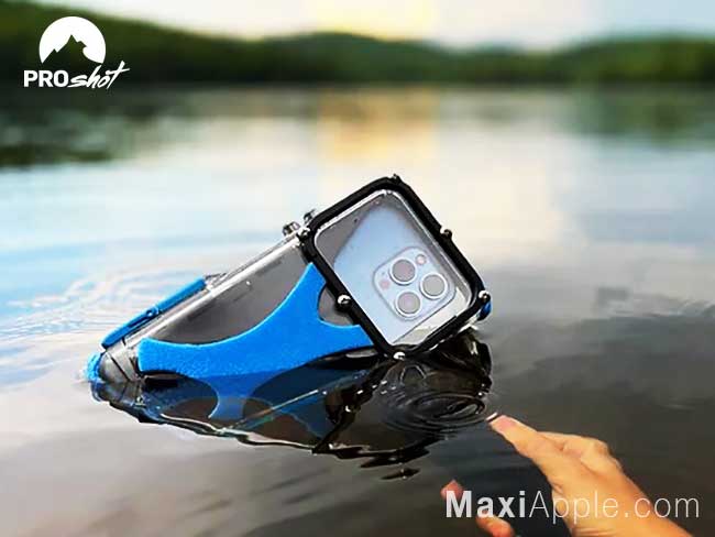 ProShot Dive iPhone 14 Pro et Max, Etui de Plongée 40m - MaxiApple