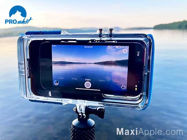 ProShot Dive iPhone 14 Pro et Max, Etui de Plongée 40m - MaxiApple