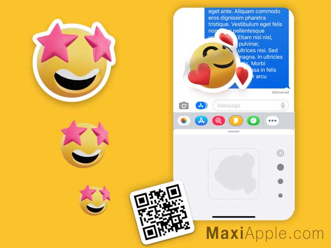 StickerCLIP iMessage iPhone - Vos Images en Stickers et Emojis (gratuit ...