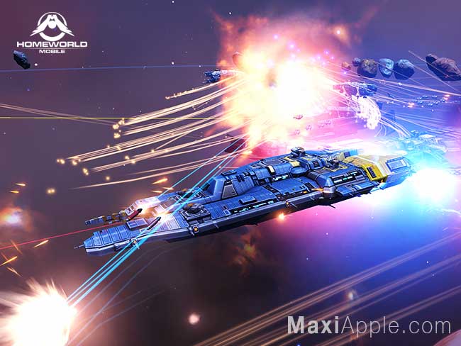 Homeworld Mobile iPhone iPad - Jeu MMO RPG Intergalactique (gratuit ...