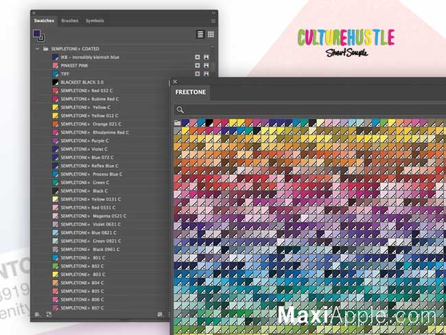 Plugin FreeTONE Mac PC, Alternative Libre à Pantone (gratuit) - MaxiApple