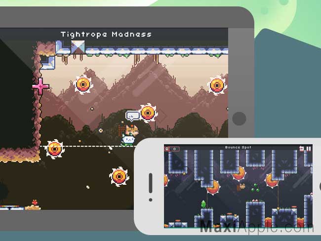 Kitty Death Room iOS Android - Jeu de Plateforme Rétro (gratuit ...