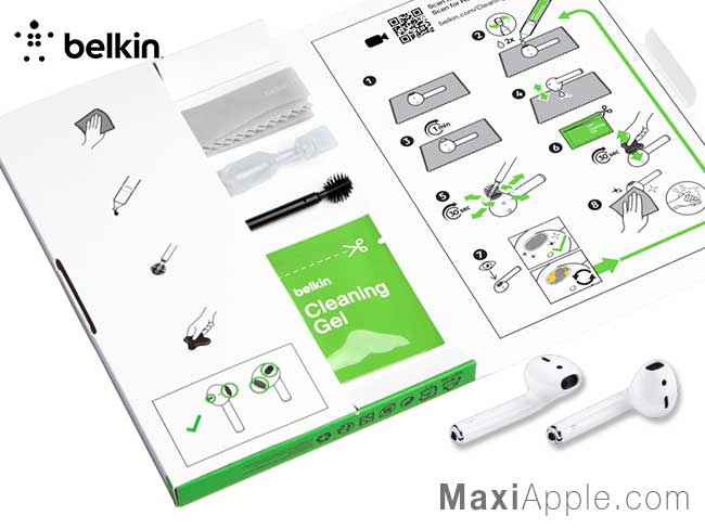 Belkin a son Kit de Nettoyage pour AirPods et EarPods - MaxiApple