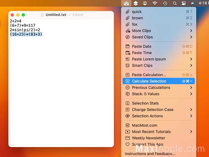 ClipTools Mac - Gestionnaire de Presse-Papiers Pro (gratuit) - MaxiApple