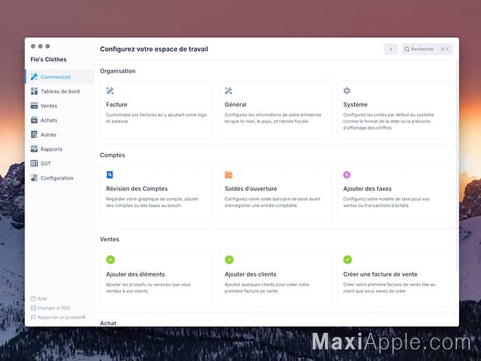 Frappe Books Mac PC - Gestion Comptable PME ( gratuit) - MaxiApple