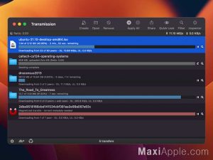 Transmission Mac - Meilleur Client BitTorrent passe la 4e (gratuit) - MaxiApple