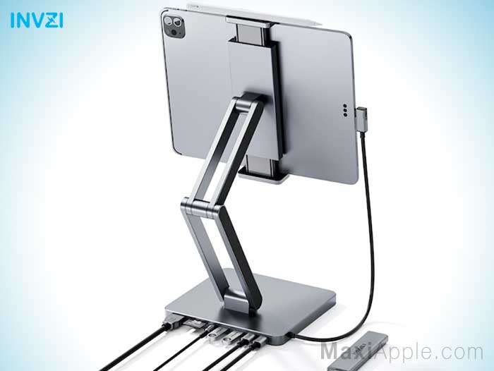 INVZI MagHub 3, Support iPad Pro avec Hub 5 Ports (video) - MaxiApple