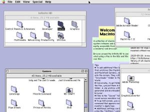 Infinite Mac - Testez tous les MacOS depuis 1984 (gratuit) - MaxiApple