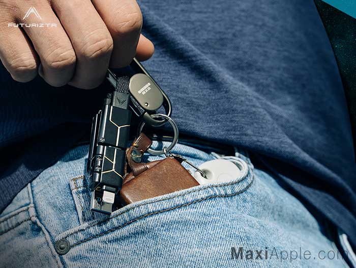 Zeus-X Go Ultra, Câble de Charge et Transfert 6-en-1 - MaxiApple