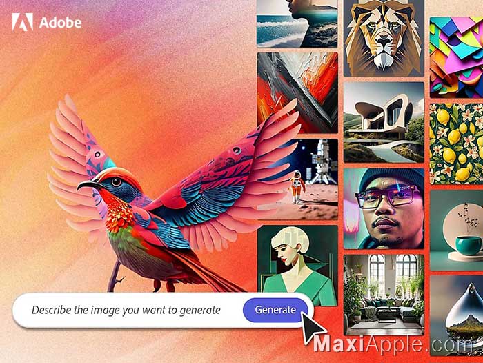 Adobe Express et l'IA Firefly est Disponible en Ligne (gratuit) - MaxiApple
