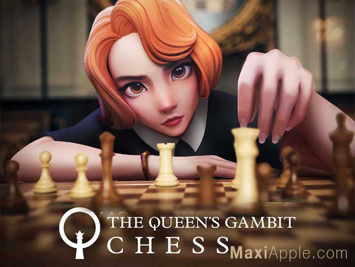 Queen's Gambit Chess iOS Android - Jeu de la Dame Netflix (gratuit) - MaxiApple