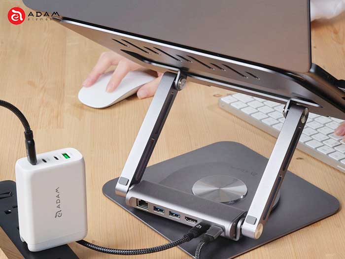 CASA Hub Stand Pro, Support avec Hub 6 ports pour MacBook - MaxiApple