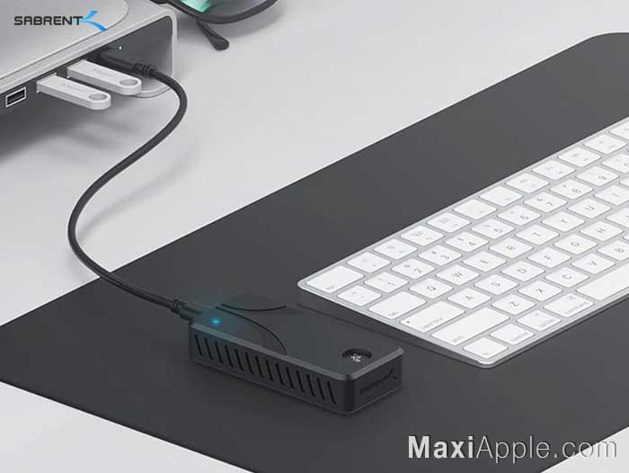 Sabrent Rocket Nano 2, Mini SSD USB-C 2To pour Mac PC - MaxiApple