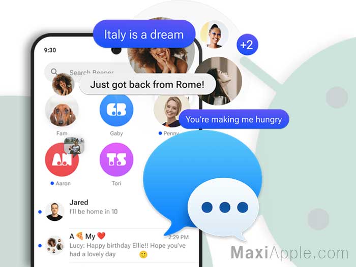 Beeper Mini, Communiquez avec iMessage sur Android (gratuit) - MaxiApple