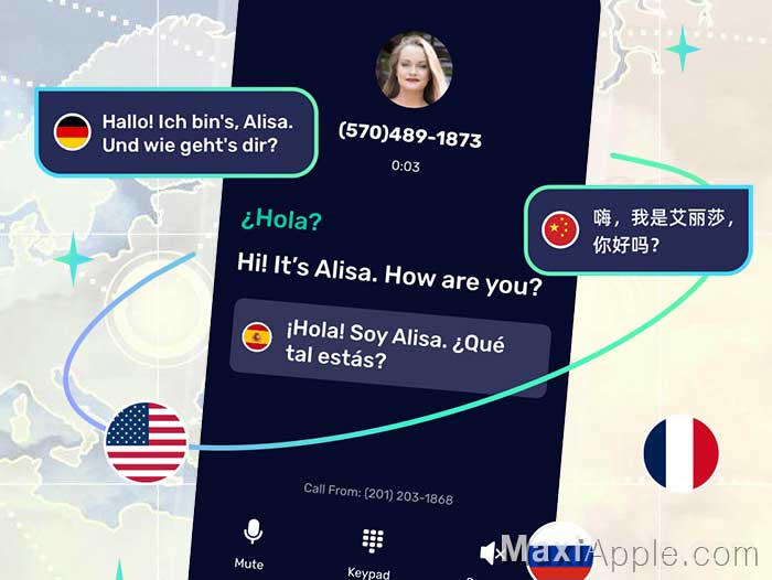 AI Phone iOS Android - Traduction et Transcription d'Appels (gratuit ...