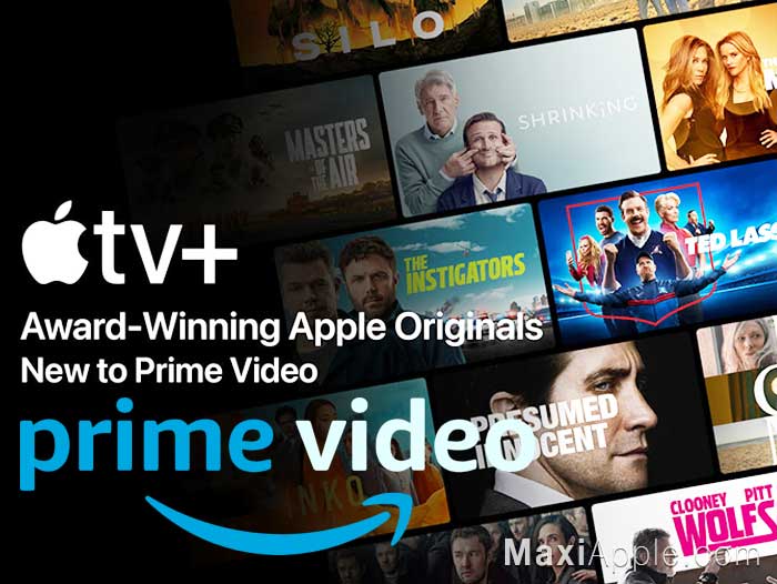 Apple TV+ Dispo pour les Abonnés Amazon Prime Vidéo - MaxiApple