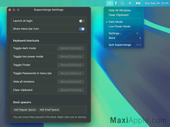 SuperCharge Mac - Booster les Fonctions du Finder (gratuit) - MaxiApple