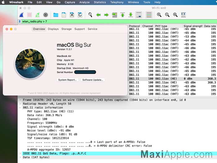 Wireshark Mac PC - Surveillez le Trafic de votre Réseau (gratuit) - MaxiApple