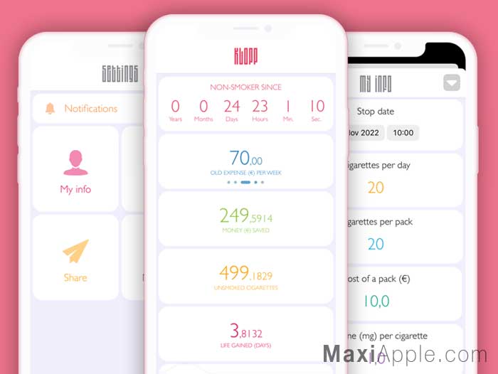 Klopp iPhone - Meilleure App pour Arrêter la Cigarette (gratuit ...