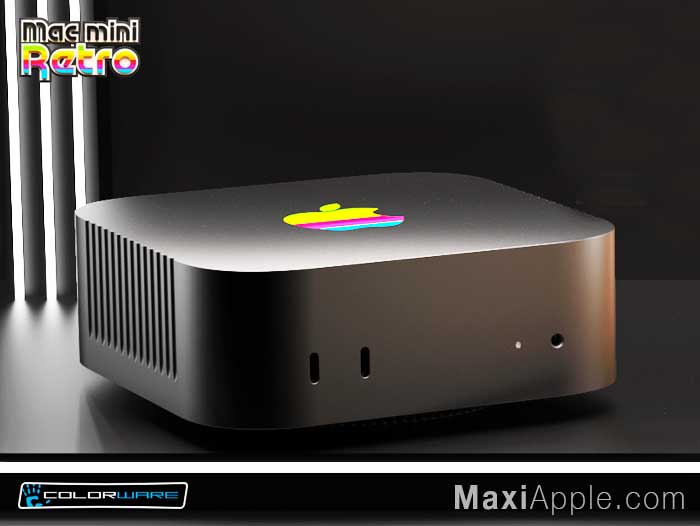 ColorWare Transforme le Mac Mini M4 en Macintosh Retro - MaxiApple