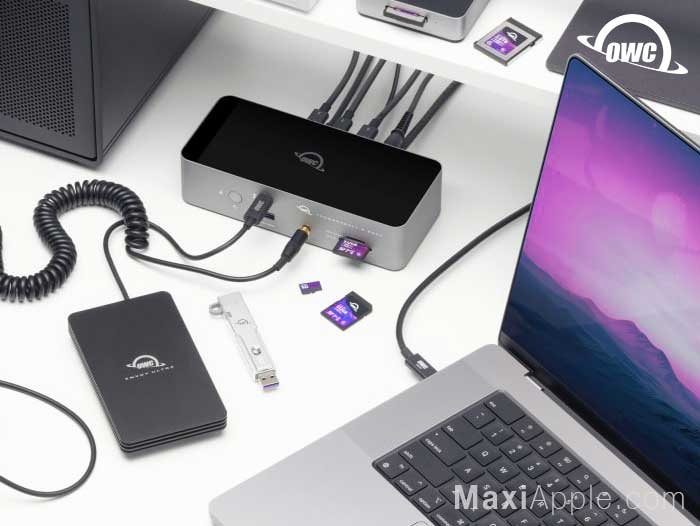 OWC Thunderbolt 5 Dock, Hub 11 Ports de Pro Mac PC - MaxiApple
