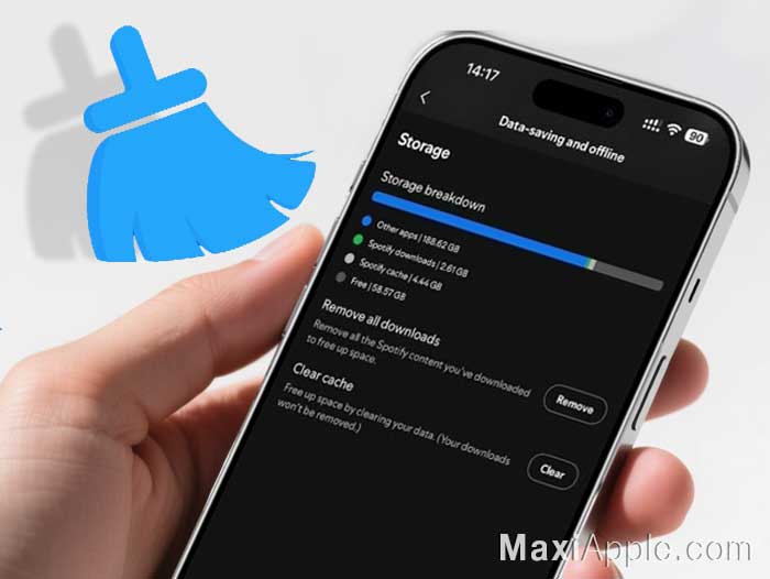 iOS 26, Comment Vider le Cache des iPhone et iPad (guide) - MaxiApple