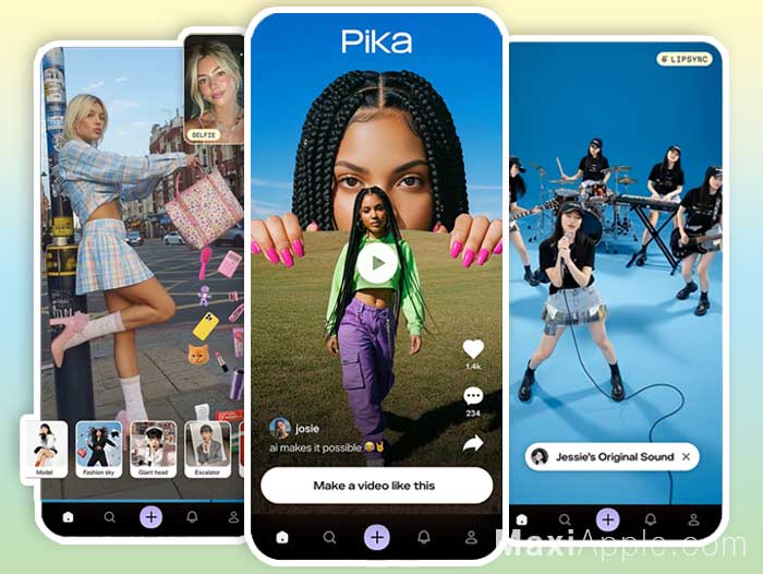 Pika iPhone - Générateur Prédictif de Vidéos IA Virales (gratuit ...