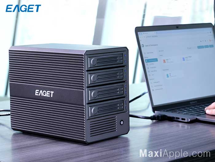 EAGET AI Mini Server, Serveur Cloud Personnel sous IA (vidéo) - MaxiApple