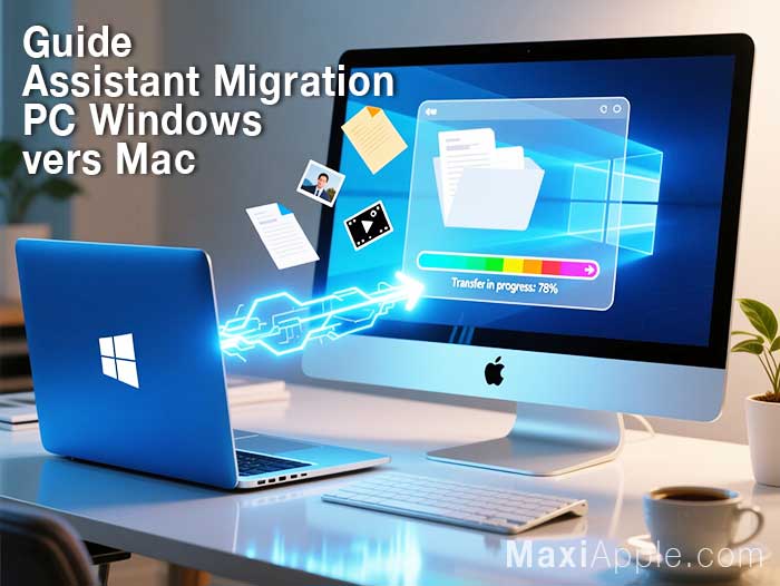 Migration PC Windows vers Mac - Préparation, Transfert, Vérification ...