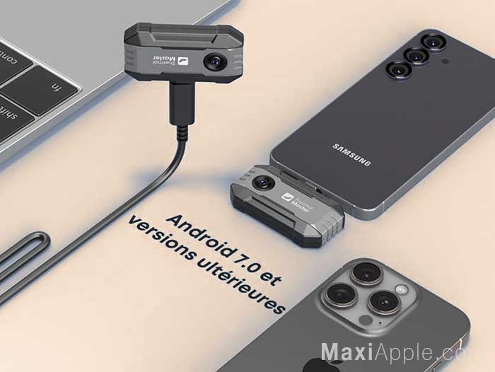 Thermal Master P1, Caméra Thermique pour iPhone et Android - MaxiApple
